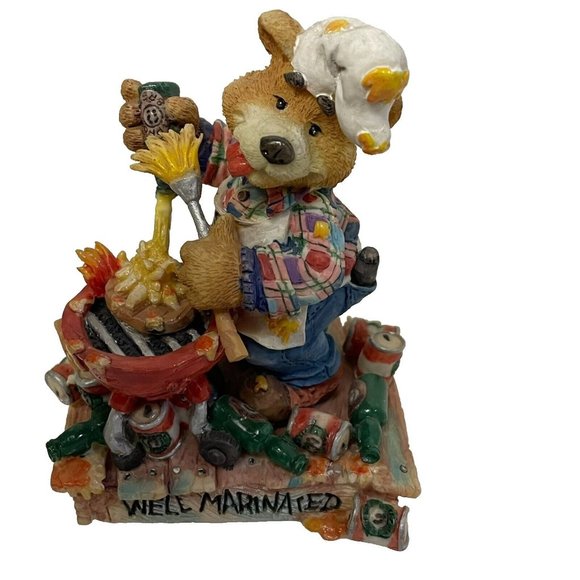 Enesco Moss Creek Crossing | Accents | Moose Creek Crossing Moose Bear ...